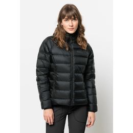 Jack Wolfskin Damen Daunenjacke "NEBELHORN DOWN HOODY W", schwarz, Gr. XXL, OBERSTOFF: 100% POLYAMID; FUTTER: 100% POLYESTER; F&Uuml;LLUNG: 80%