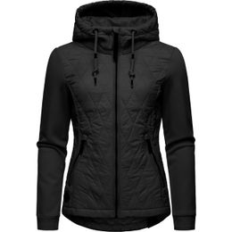 Ragwear Damen Outdoorjacke "Lucinda", grau, Gr. XXXL, Obermaterial: 100% Polyester; Obermaterial &Auml;rmel: 100% Baumwolle; Futter: 100% Polyester;