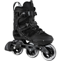 Powerslide Inlineskates "Phuzion Argon Black 100", 44 (bis 100 kg), schwarz, Inlineskates_Rollschuhe