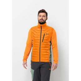 Jack Wolfskin Funktionsweste "ROUTEBURN PRO INS VEST M", orange, Gr. L, 1. OBERSTOFF 100% POLYESTER 2. OBERSTOFF 93% POLYESTER, 7% ELASTHAN FUTTER