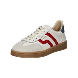Gant Damen Sneaker "Gant Sneaker Leder", Gr. 41, rot, Leder, Schuhe