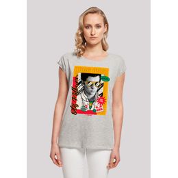 F4NT4STIC Damen T-Shirt "Sex Education Otis Hung Over Collage", grau, Gr. 4XL, Obermaterial: 100% Baumwolle, Shirts, Premium Qualit&auml;t