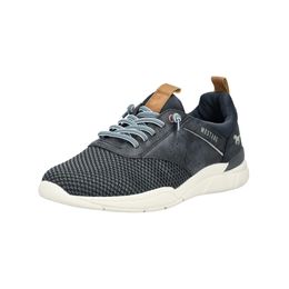Mustang Shoes Herren Sneaker "Mustang Shoes Sneaker Textil", Gr. 44, blau, Textil, Schuhe