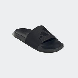 Herren Badesandale "ADILETTE SHOWER BADESCHLAPPEN", adidas Sportswear, Gr. 40,5, schwarz, Synthetik, Schuhe