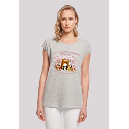 F4NT4STIC Damen T-Shirt "Heroes of Childhood Tao Tao Childhood Memories", grau, Gr. XXL, Obermaterial: 100% Baumwolle, Shirts, Retro, Heroes of