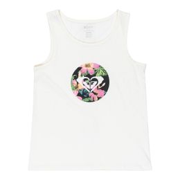 Roxy Mädchen Tanktop "Rg Life Floral", beige, Gr. 8, 100% Baumwolle, Tops