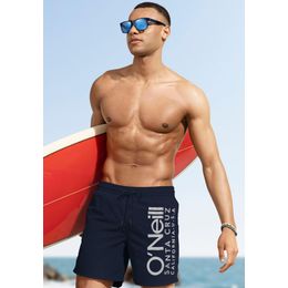 O`Neill O'NEILL Herren Badeshorts "ORIGINAL CALI 16'' SWIMSHORTS", blau, Gr. XXL, Obermaterial: 100% Polyester, Badehosen