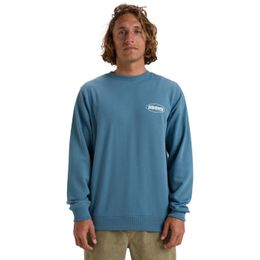 Billabong Herren Sweatshirt "Foundation Cr", blau, Gr. M, 55% Baumwolle, 25% Baumwolle, 20% Polyester, Sweatshirts