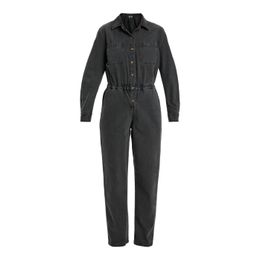 Roxy Damen Jumpsuit "Coastal Journey", grau, Gr. XL, 100% Baumwolle, Overalls