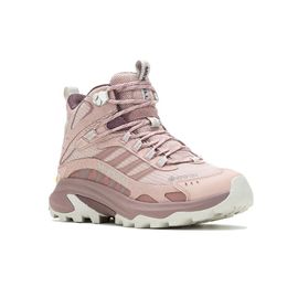 Merrell Damen Wanderschuh "MOAB SPEED 2 MID GORE-TEX", Gr. 37, rosa, Schuhe, wasserdicht
