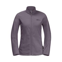 Jack Wolfskin Damen Fleecejacke "TAUNUS FZ W", lila, Gr. XL, Hauptmaterial: 100% Polyester (recycled); Futter: 100% Polyester (recycled), Jacken