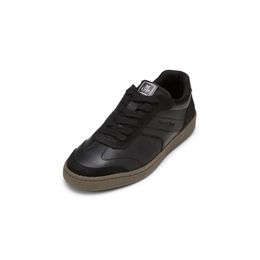 Marc O'Polo MARC O'POLO Herren Sneaker "aus edlem Rindleder", Gr. 45, schwarz, Obermaterial: 100% Leder (Rind), Schuhe