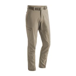 Maier Sports Herren Funktionshose "Torid slim", beige, Gr. 106, 90% Polyamid, 10% Elasthan, Hosen, Herren Wanderhose, atmungsaktive Outdoor-Hose, 4