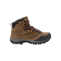 Jack Wolfskin Herren Trekkingschuh "REBELLION TEXAPORE MID M", Gr. 9,5, braun, Main Material Second Material 100% Polyamide Lining Sole 100% Rubber/
