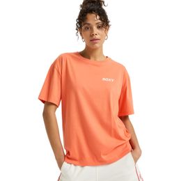 Roxy Damen Funktionstop "Essential Energy", orange, Gr. M, 100% Baumwolle, Tops