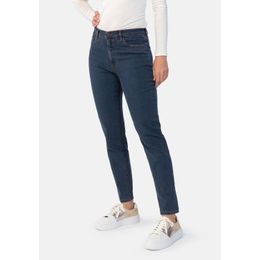 STOOKER WOMEN Damen 5-Pocket-Jeans "Nizza Denim Tapered Fit", blau, Gr. 40, Denim/Jeans, 78% Baumwolle, 20% Polyester, 2% Elasthan, Jeans, Tapered