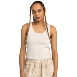 Element Damen Tanktop "Yarnhill"oat milk, Gr. L, 95% Baumwolle, 5% Elasthan, Tops