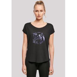 F4NT4STIC Damen T-Shirt "The Witcher Wolf Logo Infill Netflix TV Series", schwarz, Gr. XS, Obermaterial: 100% Baumwolle, Shirts, Premium Qualit&auml;t