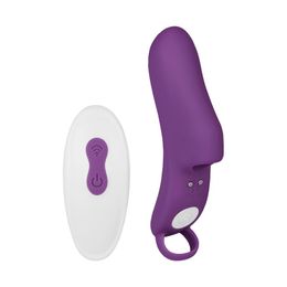 EIS S&uuml;&szlig;er Fingervibrator mit Fernbedienung, 12 cm