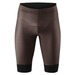 Gonso Herren Fahrradhose "SQlab GO M", braun, Gr. S, 80% Polyamid. 20% Elastan, Hosen, Herren Radhose mit Sitzpolster, kurze moderne Radlerhose,