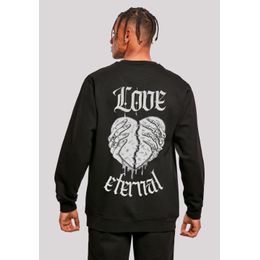 F4NT4STIC Herren Sweatshirt "Valentines Streetwear", schwarz, Gr. L, Obermaterial: 50% Baumwolle, 50% Polyester, Sweatshirts, Premium Y2K Streetwear