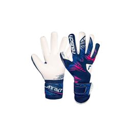 Reusch Damen Torwarthandschuhe "Attrakt RE:GRIP", pink, Gr. 8,5, mehrfarbig, 56% Elastodien, 34% Polyester, 5% Polyurethan, Handschuhe, mit Negative