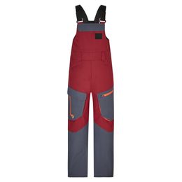 Ziener M&auml;dchen Skihose "AKANDO-BIB", rot, Gr. 164, Obermaterial: 100% Polyester;Futter: 100% Polyamid;Wattierung: 100% Polyester;, Hosen