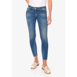 Damen Bequeme Jeans, blau, Gr. 23, Le Temps Des Cerises, 100% Baumwolle, Jeans, im klassischen 5-Pocket-Design