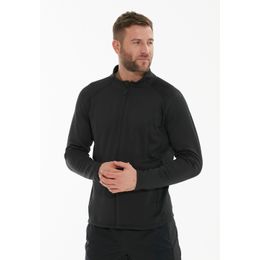 Endurance Herren Sweatjacke "Almatt", schwarz, Gr. XXXL, unifarben, 100% Polyester, Sweatjacken, mit atmungsaktiver Eigenschaft