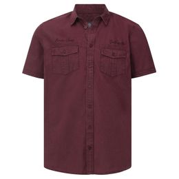 Jan Vanderstorm Button Up Shirt 'Kurvin' male Red size L