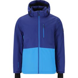 WHISTLER Jungen Skijacke "Drizzle", blau, Gr. 152, unifarben, 100% Polyester, Jacken, mit wasser-, wind- und schneesch&uuml;tzenden Features