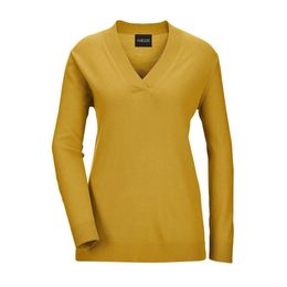 Madeleine Mode MADELEINE Pullover Damen Gr&ouml;&szlig;e XL safran