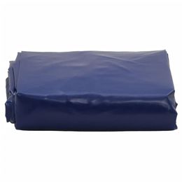 vidaXL Abdeckplane Blau 5x6 m 650 g/m²