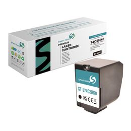 SmartMate wiederaufbereitete Laser Toner Patrone für Lexmark 74C2HK0 Schwarz