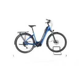 Merida eSPRESSO City 400 EQ Trekking E-Bike Tiefeinsteiger - blau schwarz - S