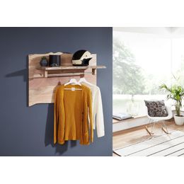 Garderobe Akazie 100x32x60 natur lackiert PURE ACACIA #715