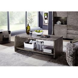 Couchtisch 120x60x45 Akazie grau lackiert PURE ACACIA #430