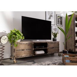 TV-Board Mango 170x40x60 braun lackeirt HEAVY INDUSTRY #233