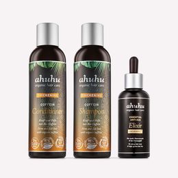 ahuhu THICKENING Coffein Haarpflege Routine für kräftiges Haar 3-teilig