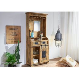 Bar Mango 75x35x170 natur lackiert RAILWAY #141