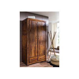 Garderobe Sheesham 100x61x200 life honey lackiert METRO LIFE #117