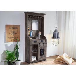 Bar Mango 75x35x170 grau lackiert RAILWAY #241