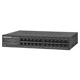 Netgear Switch GS324 Unmanaged Gigabit Ethernet (10/100/1000) Schwarz