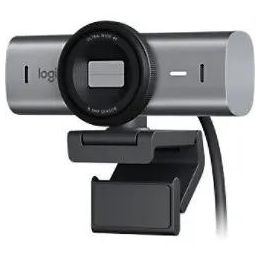 Logitech MX Brio Webcam 4096 x 2160 Megapixel 4K Mikrofon Schwarz, Silber