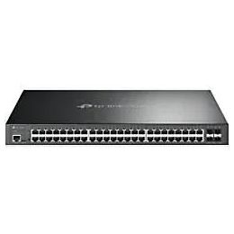 TP-LINK Omada 48-Port Gigabit und 4-Port 10GE SFP+ L2+ Managed Switch mit 48-Port PoE+
