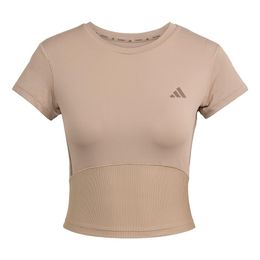 adidas Performance Performance Shirt 'Hyperglam' female Brown size XS