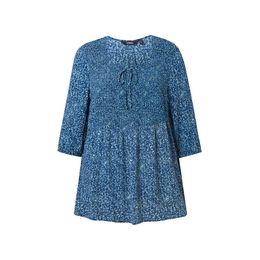 Ulla Popken Bluse Damen Größe L/XL hellblau / dunkelblau