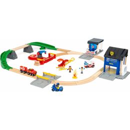 Brio Polizei und Feuerwehr Set Deluxe