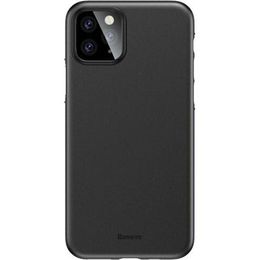 Baseus Wing Series Backcover Hülle (Apple iPhone 11 Pro Max), Smartphone Hülle, Schwarz