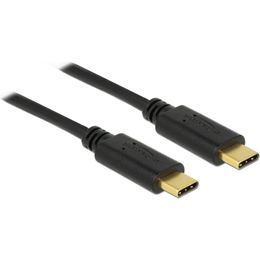 Delock USB C – USB C (2 m, USB 2.0), USB Kabel